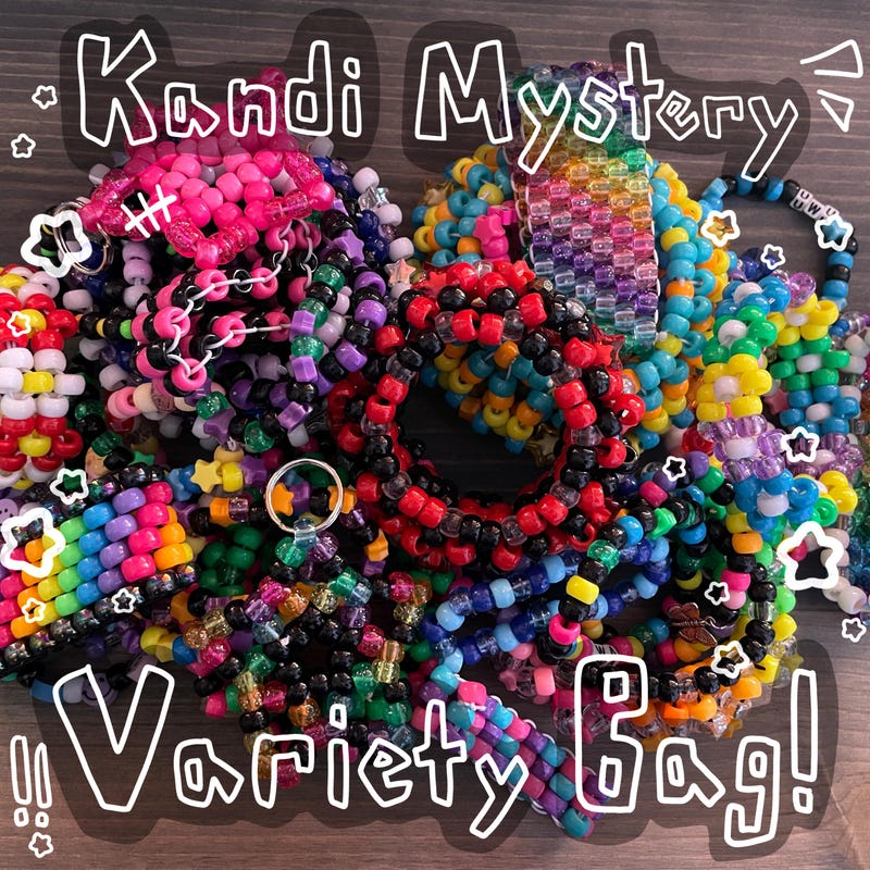 Kandi Tie - Etsy
