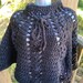 Black Goth Poncho - Etsy