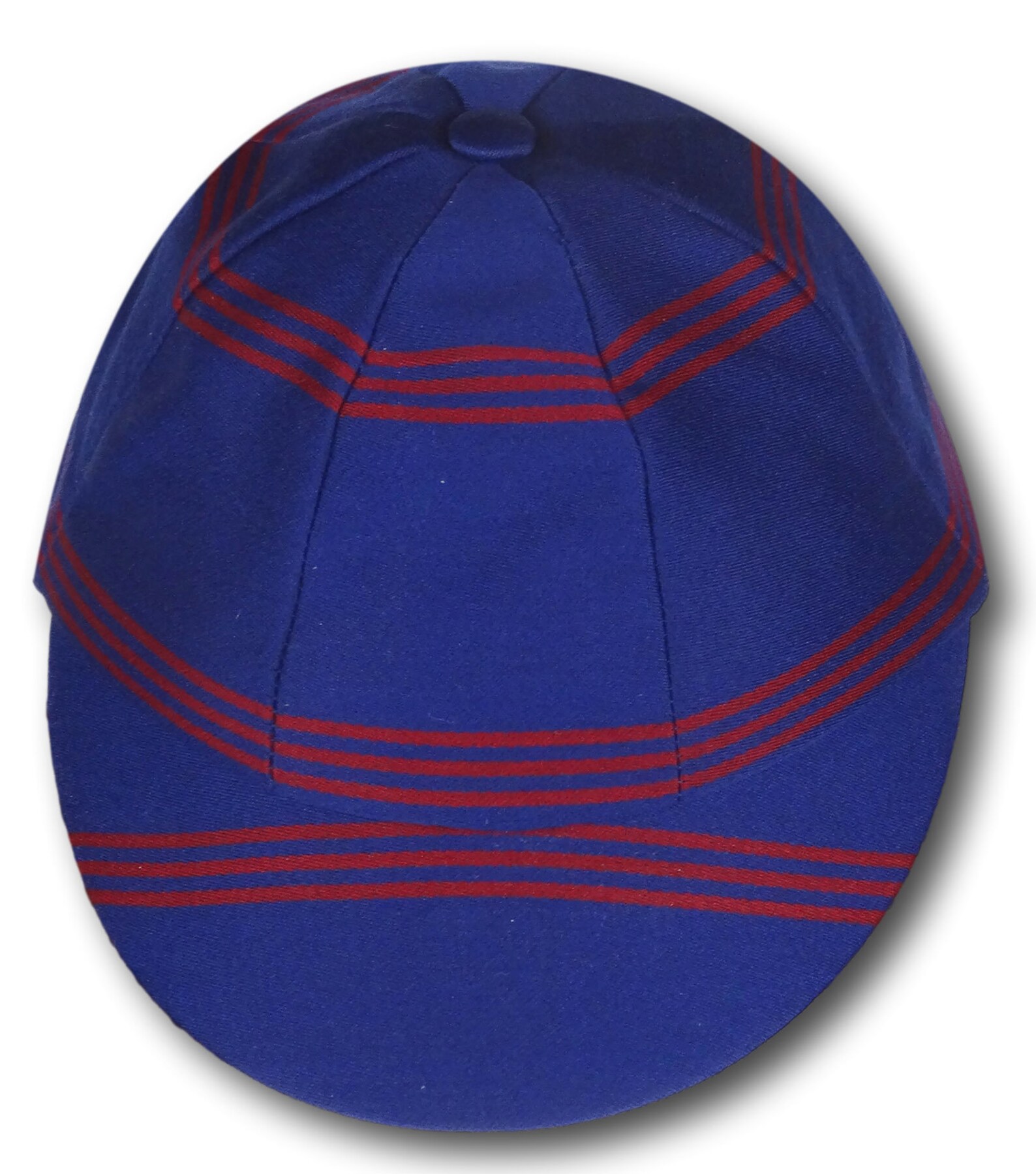 Royal Blue & Red Wool Worsted Venetian Stripe Cap - Etsy