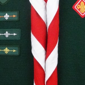 Boy Scout, Cub Scout & Girl Guide Neckers. Various Colour Combinations ...