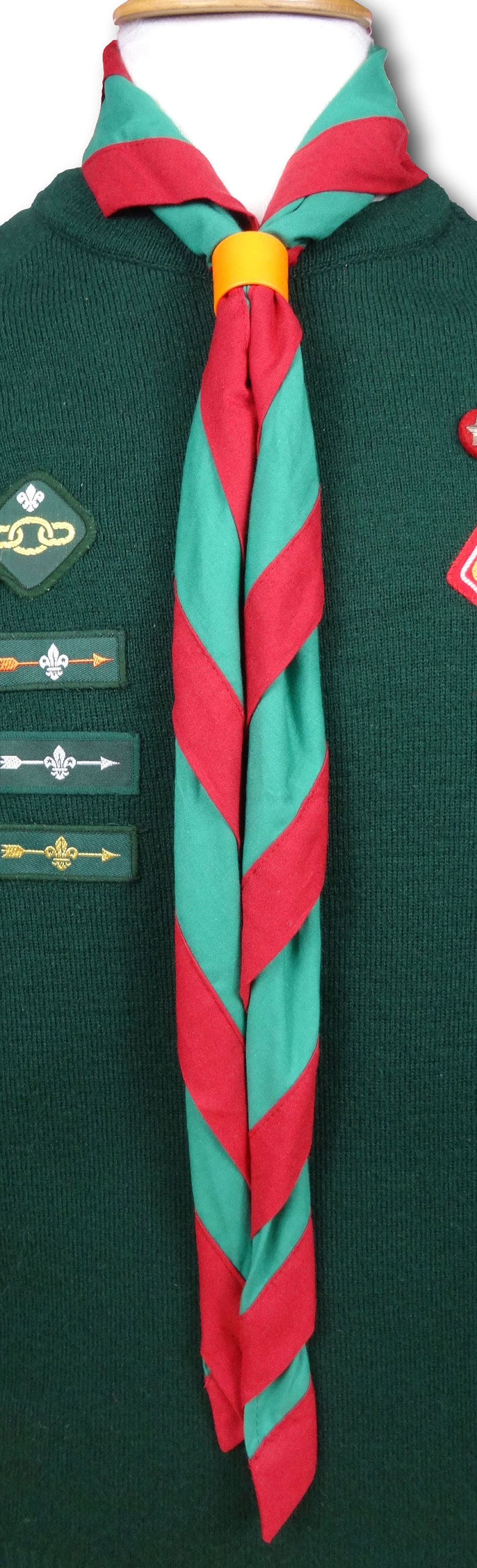 Boy Scout, Cub Scout & Girl Guide Neckers. Various Colour Combinations ...
