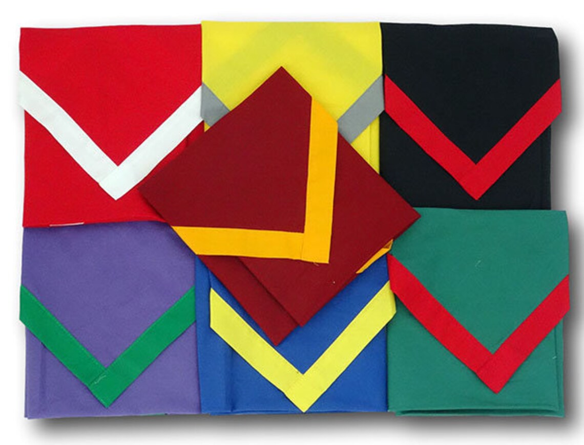 Boy Scout Cub Scout & Girl Guide Neckers. Various Colour - Etsy