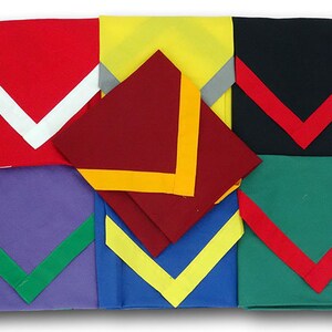 Boy Scout Cub Scout & Girl Guide Neckers. Various Colour - Etsy