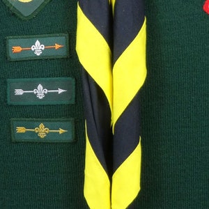 Boy Scout, Cub Scout & Girl Guide Neckers. Various Colour Combinations ...