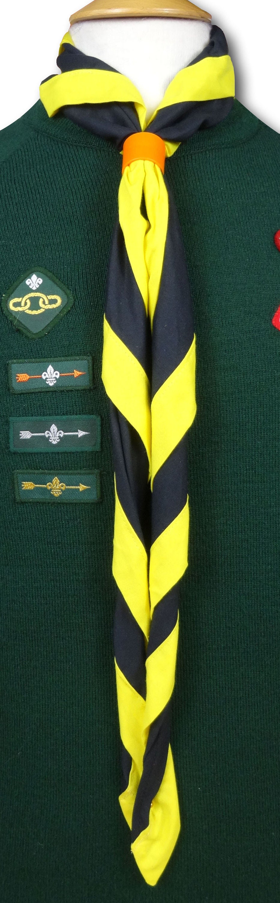 Boy Scout, Cub Scout & Girl Guide Neckers. Various Colour Combinations ...