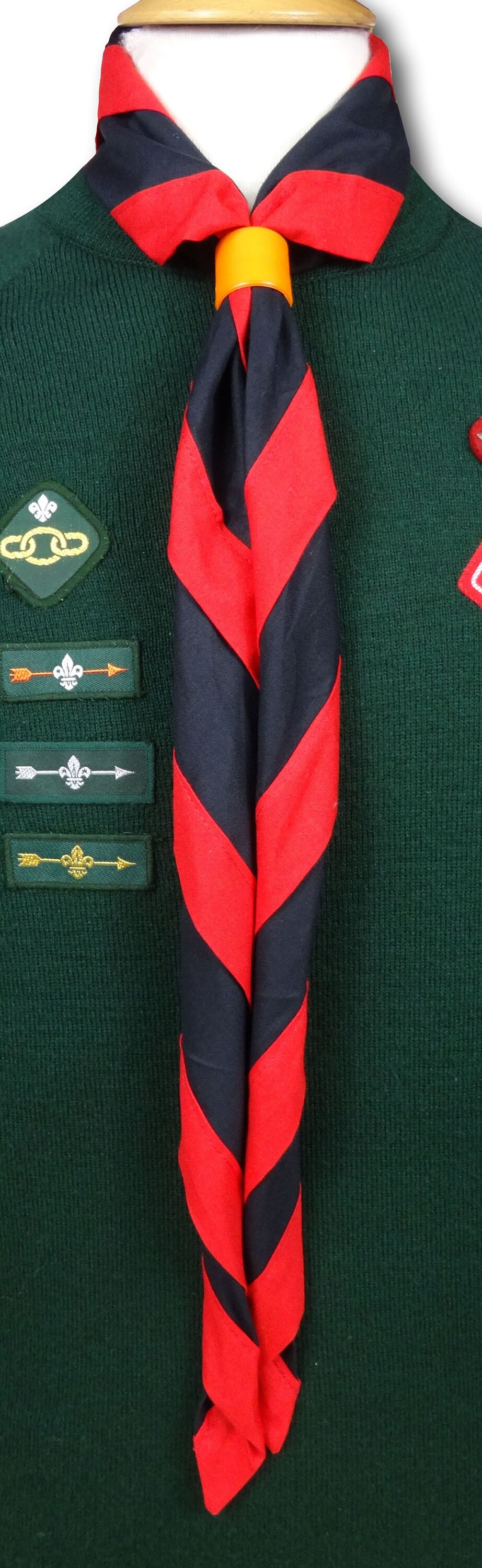 Boy Scout, Cub Scout & Girl Guide Neckers. Various Colour Combinations ...