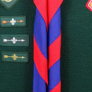 Boy Scout, Cub Scout & Girl Guide Neckers. Various Colour Combinations ...