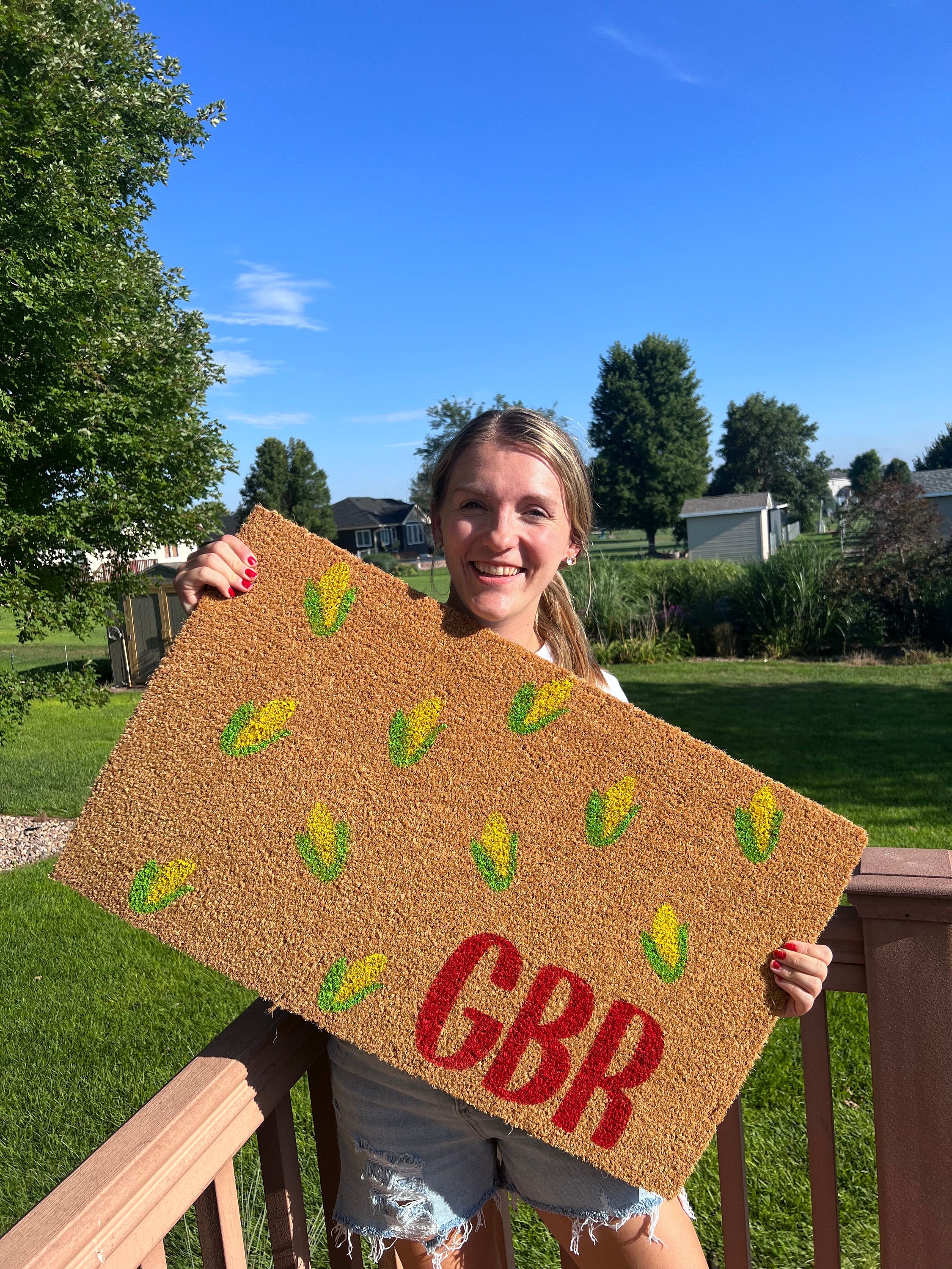 GBR CORN RUG - Etsy