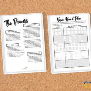 2024 VISION BOARD KIT, Affirmations, Manifestation Kit, Goal Planner ...