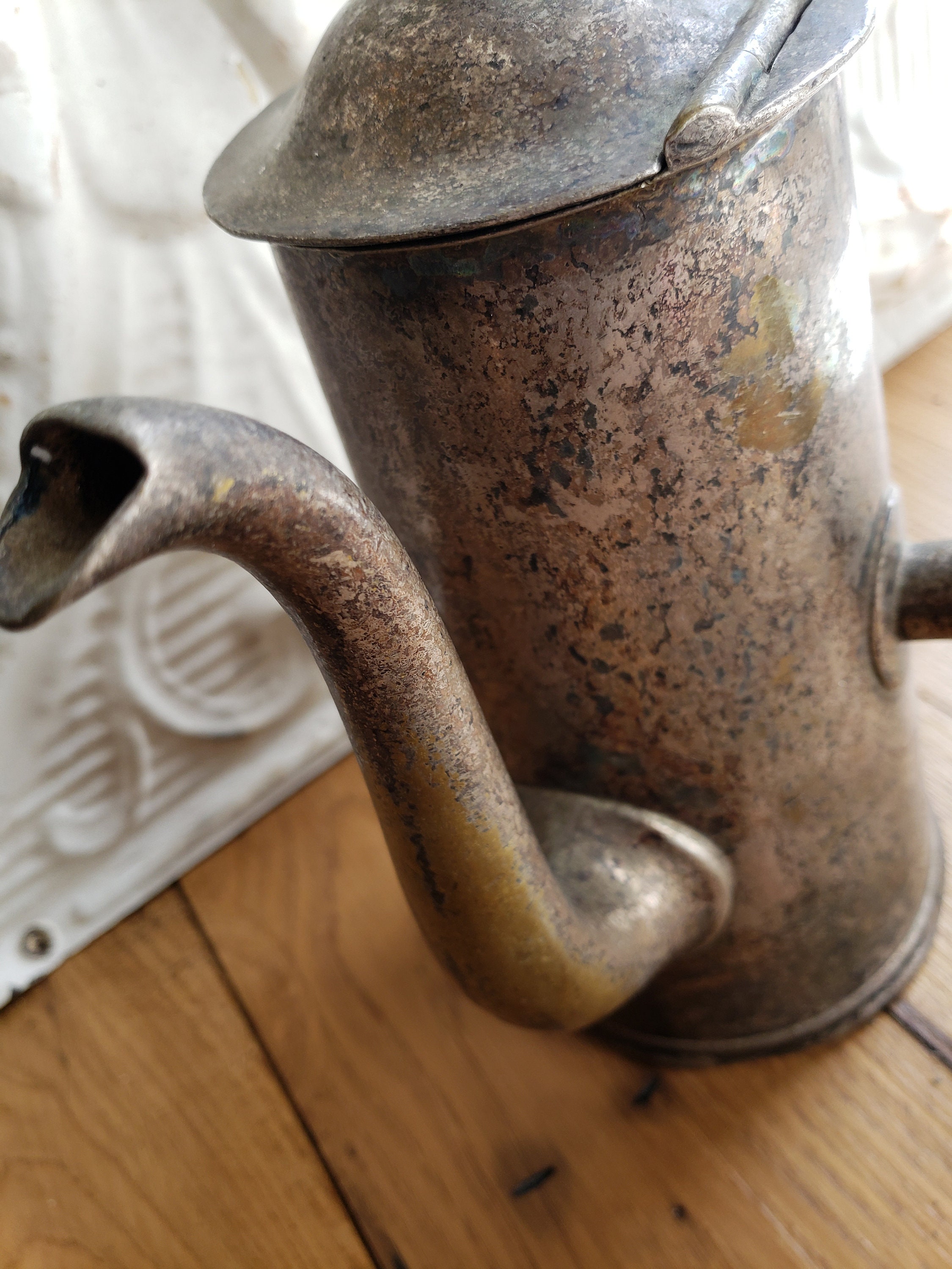 Vintage WWII USN 1944 Coffee Server Pot Reed & Barton Silver | Etsy