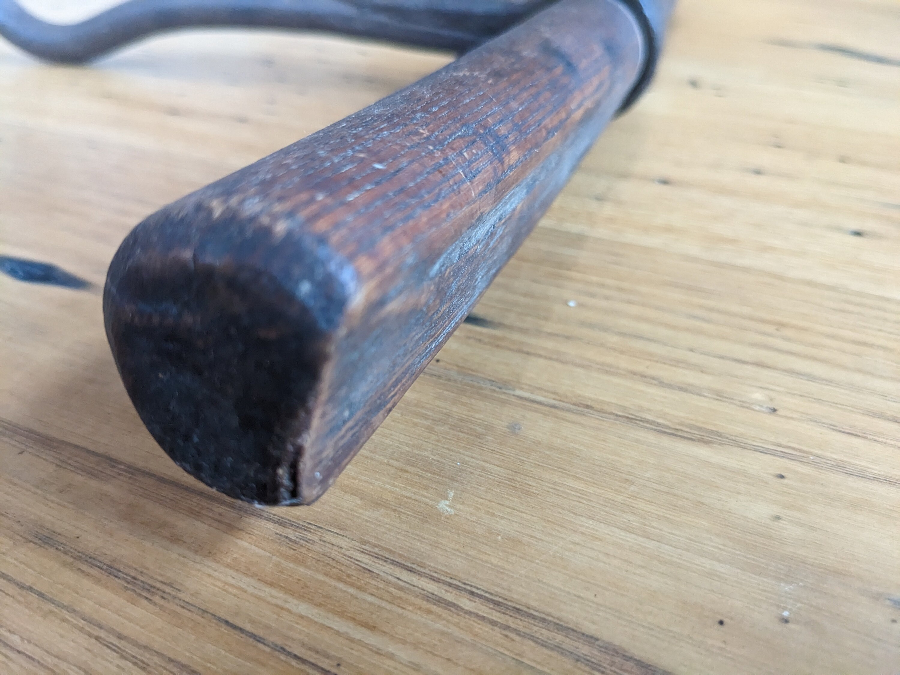 Vintage Hay Hook Hand Forged Iron Tool Antique Meat Hook Vintage Ice ...