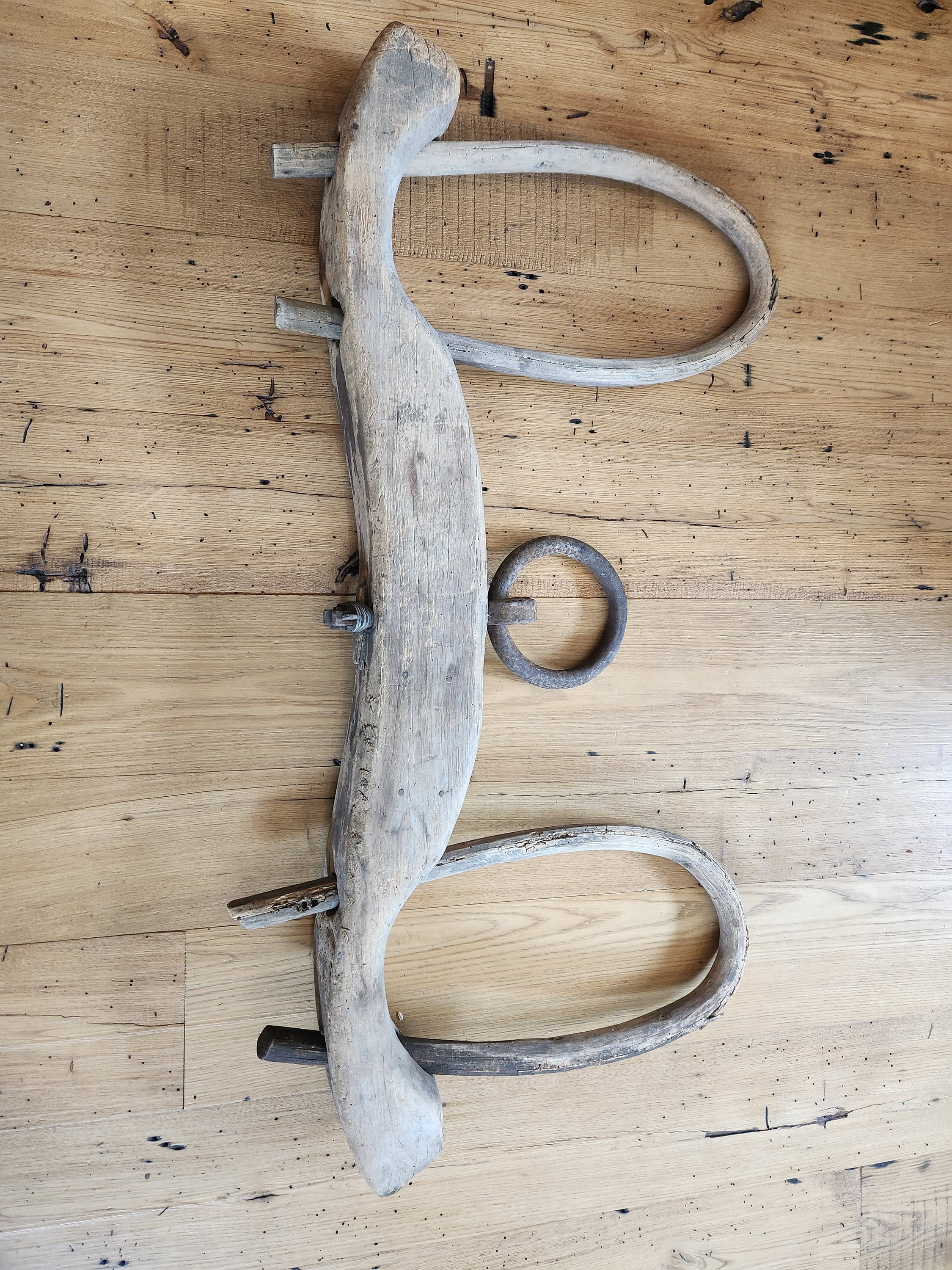 Antique Oxen Yoke Primitive Farm Tool Rustic Oxen Yoke - Etsy