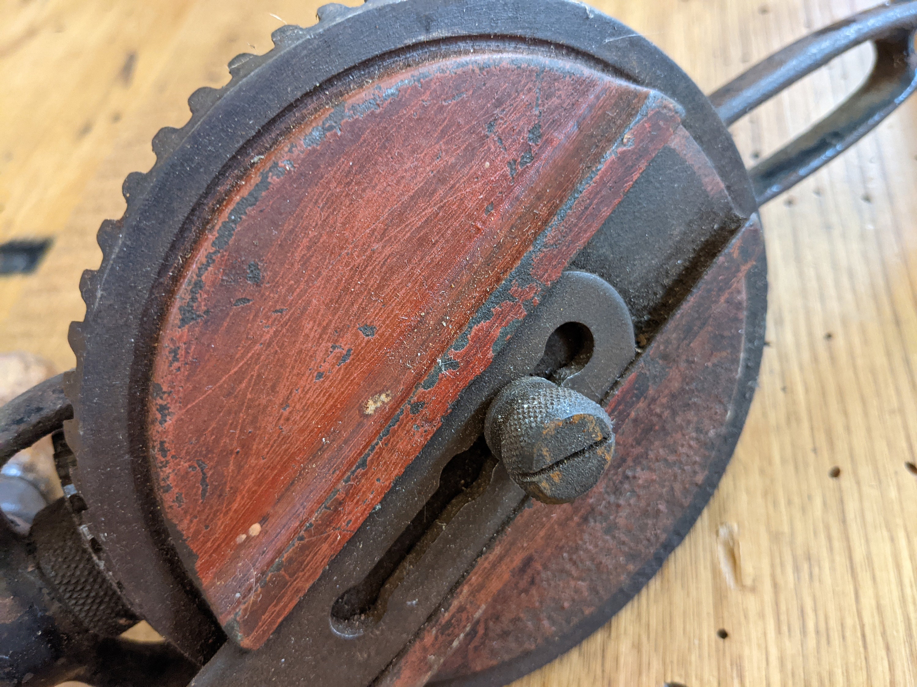 Vintage Hand Crank Drill Vintage Hand Held Crank Drill Antique Manual ...