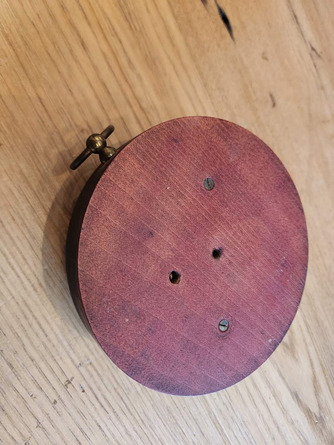 Vintage Barometer Wooden Barometer Vintage Wooden - Etsy