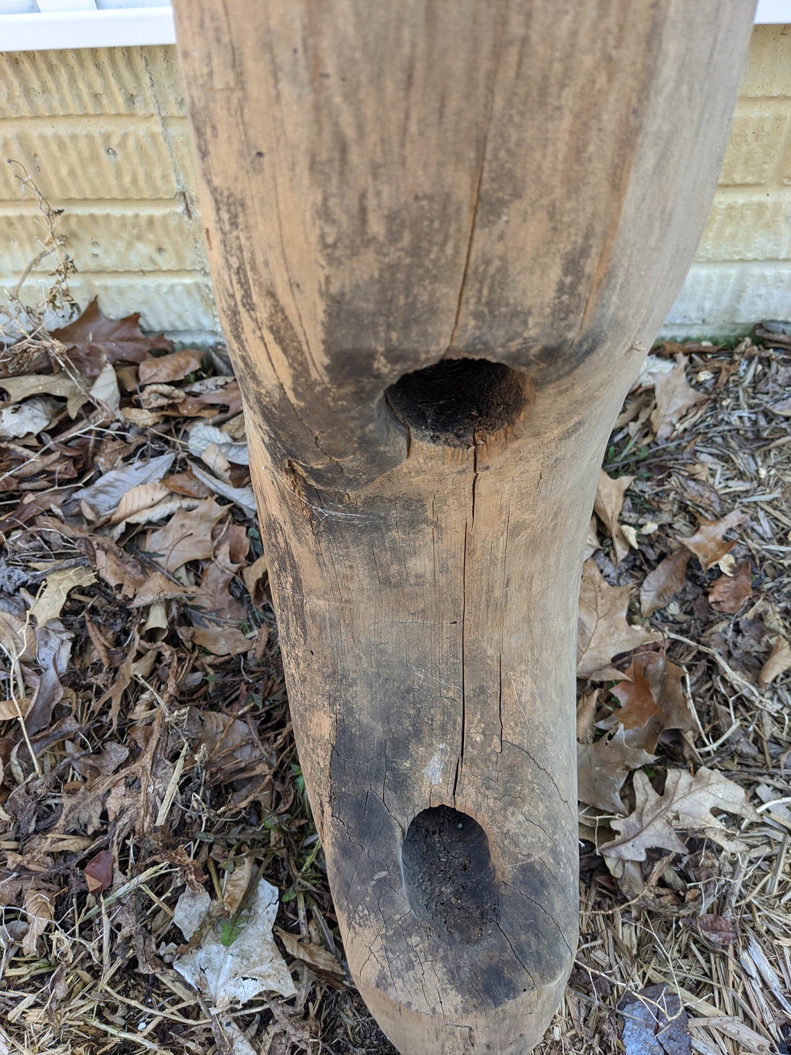 Antique Oxen Yoke - Primitive Farm Tool - Rustic Oxen Yoke - - Etsy