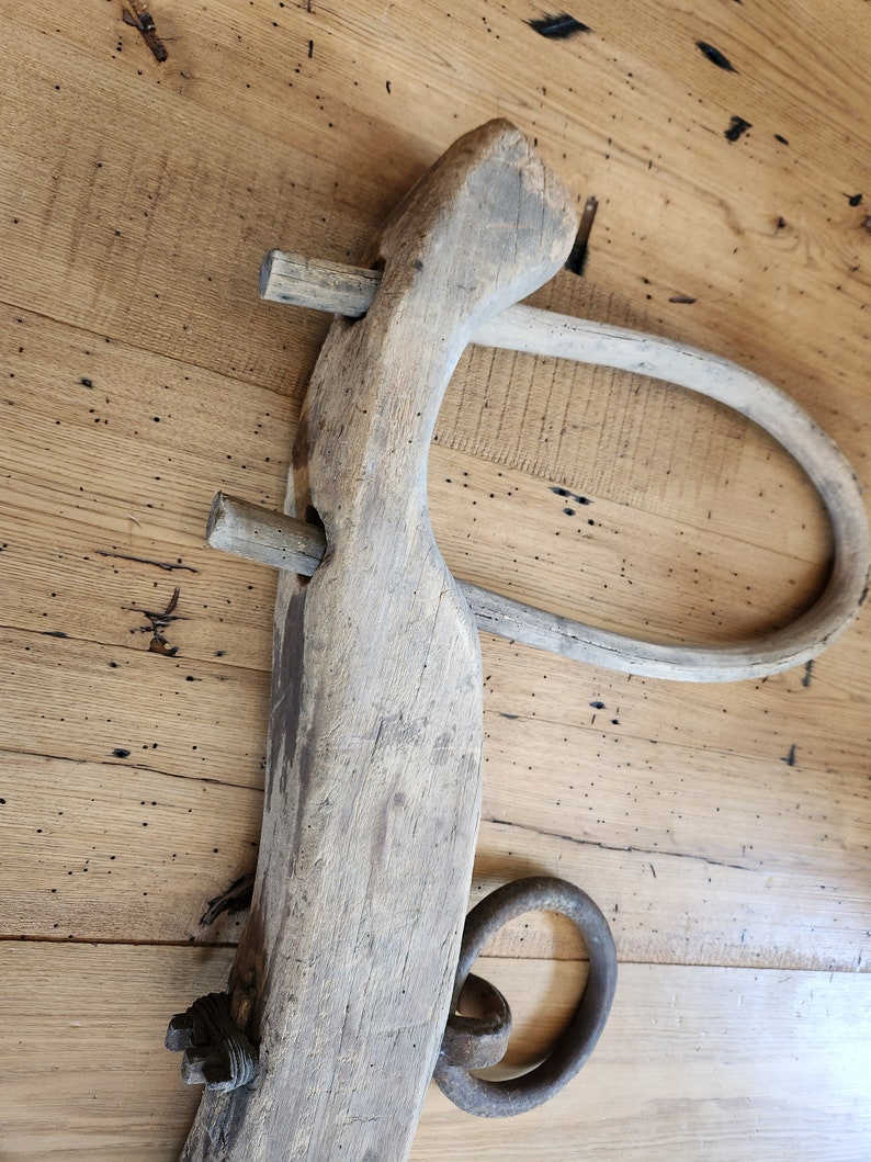 Antique Oxen Yoke Primitive Farm Tool Rustic Oxen Yoke - Etsy