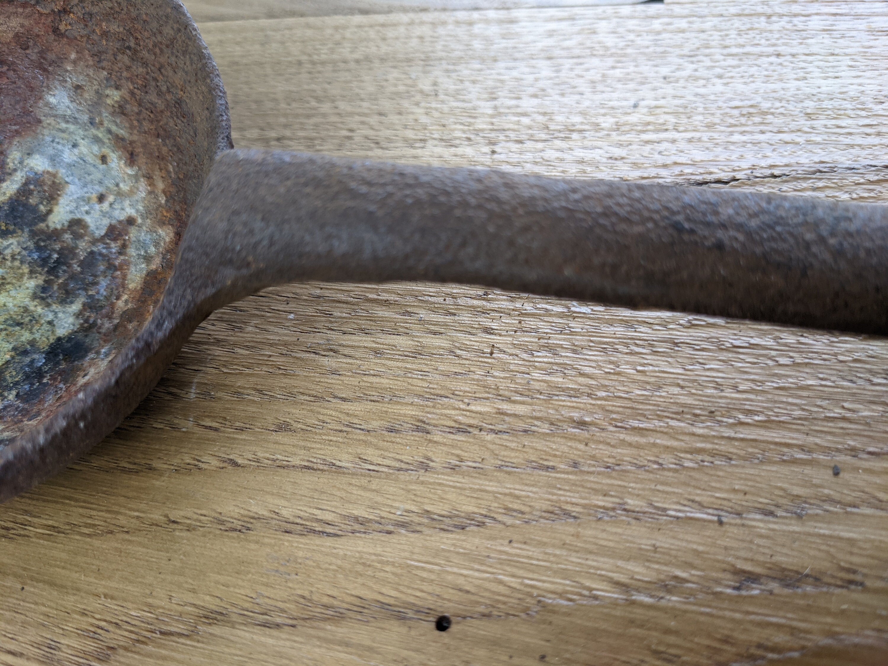 Antique Hand Forged Iron Ladle, Long Hanging Ladle - Etsy