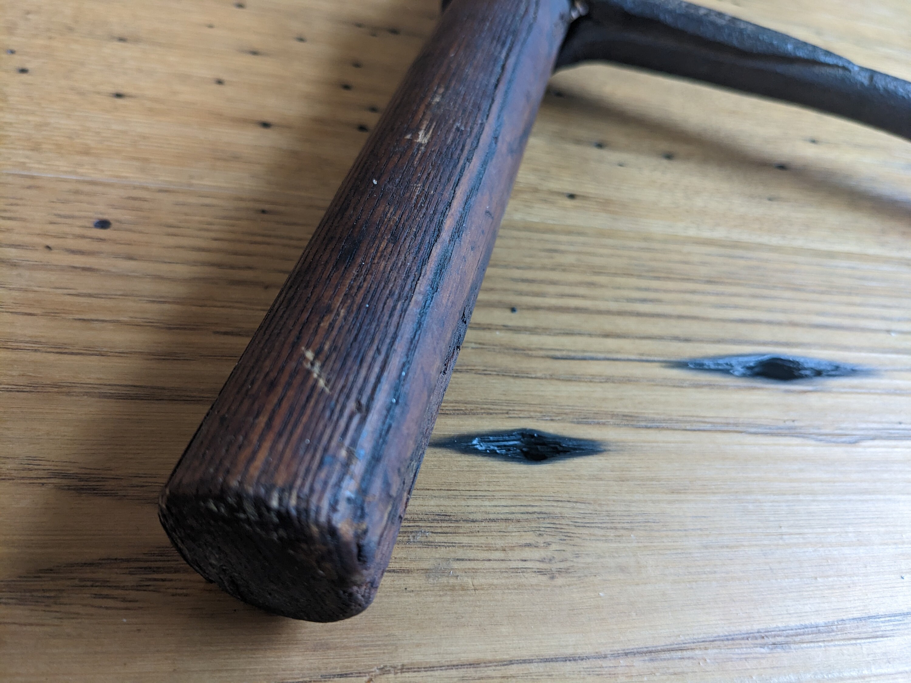 Vintage Hay Hook Hand Forged Iron Tool Antique Meat Hook Vintage Ice ...