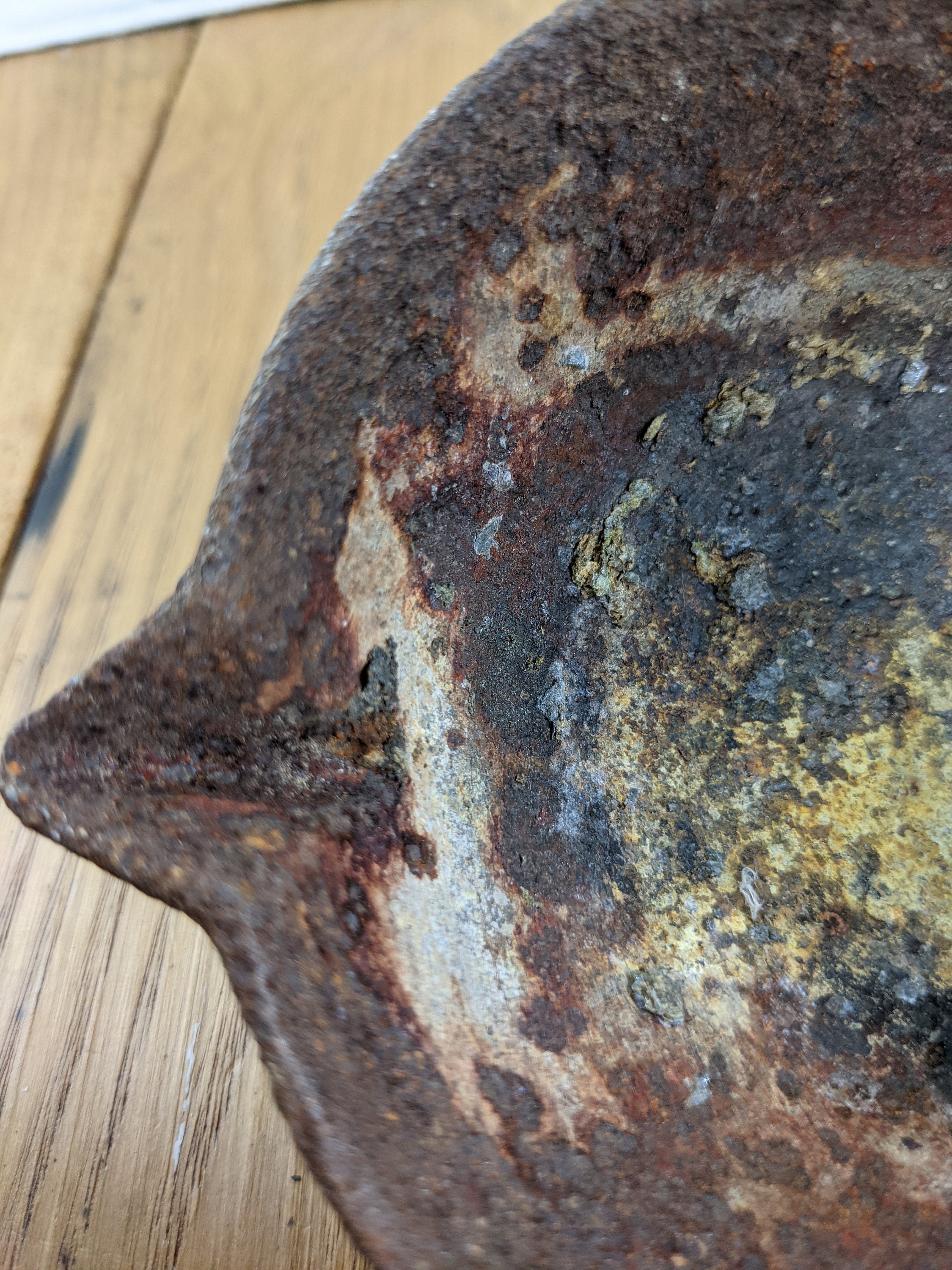 Antique Hand Forged Iron Ladle, Long Hanging Ladle - Etsy