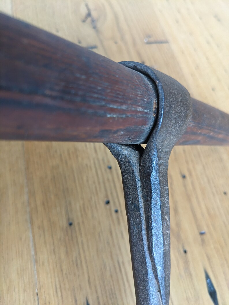 Vintage Hay Hook - Hand Forged Iron Tool - Antique Meat Hook - Vintage ...