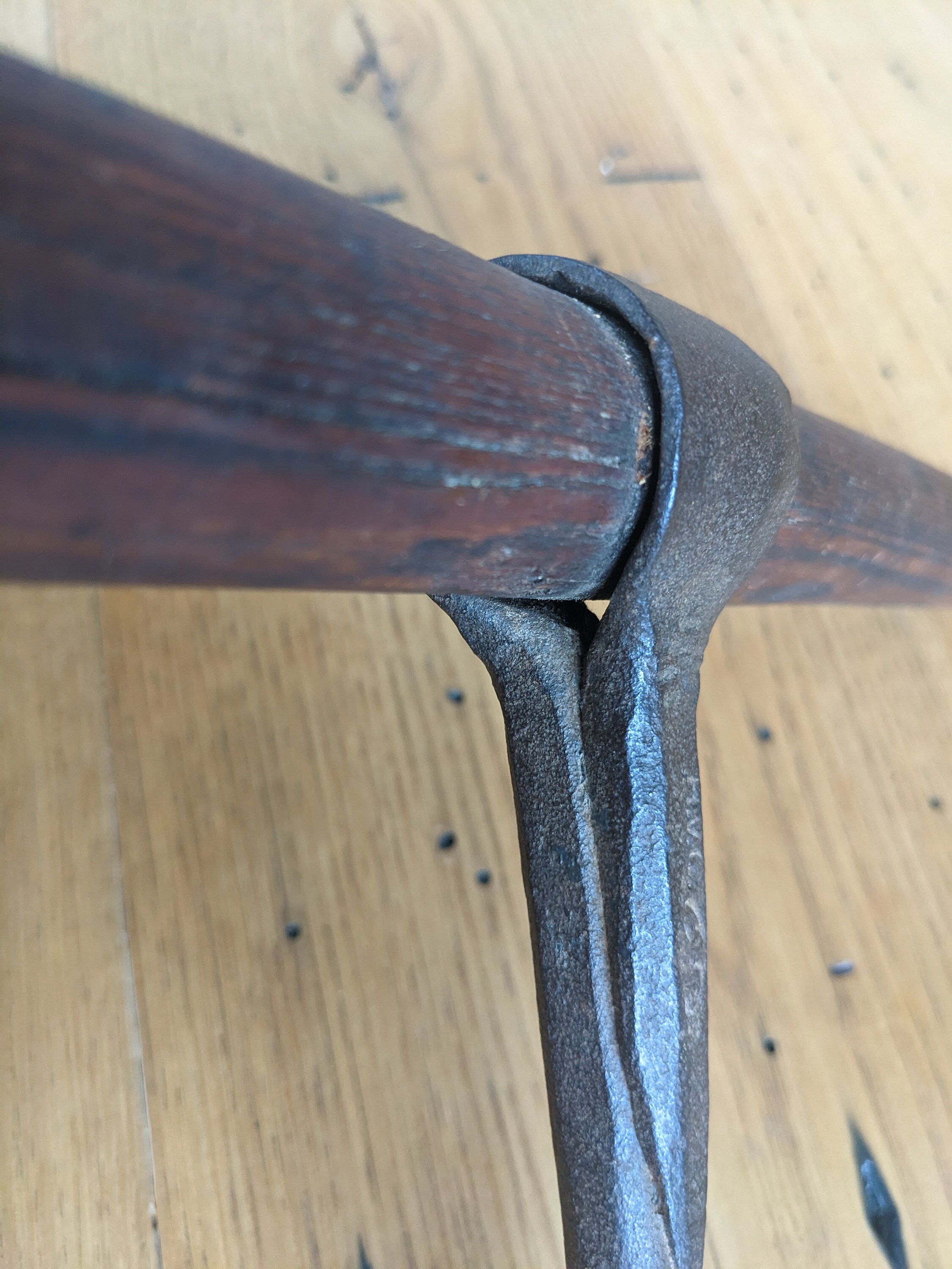 Vintage Hay Hook - Hand Forged Iron Tool - Antique Meat Hook - Vintage ...