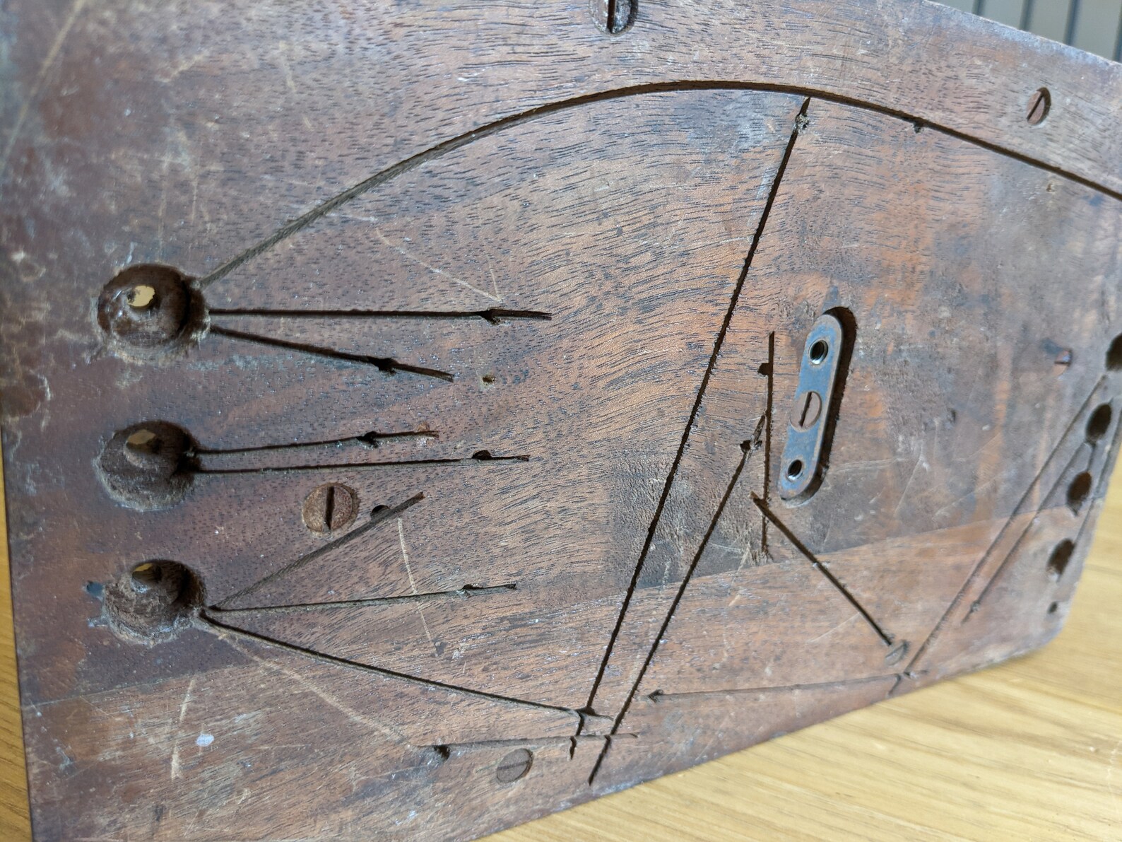 Antique Western Electric Company Wood Telephone Box Vintage Dovetail ...