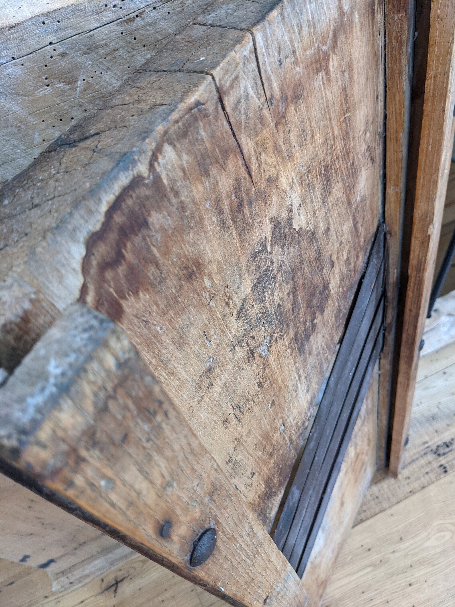 Massive Antique Cabbage Cutter - Kitchen Tools - Sauerkraut Maker ...