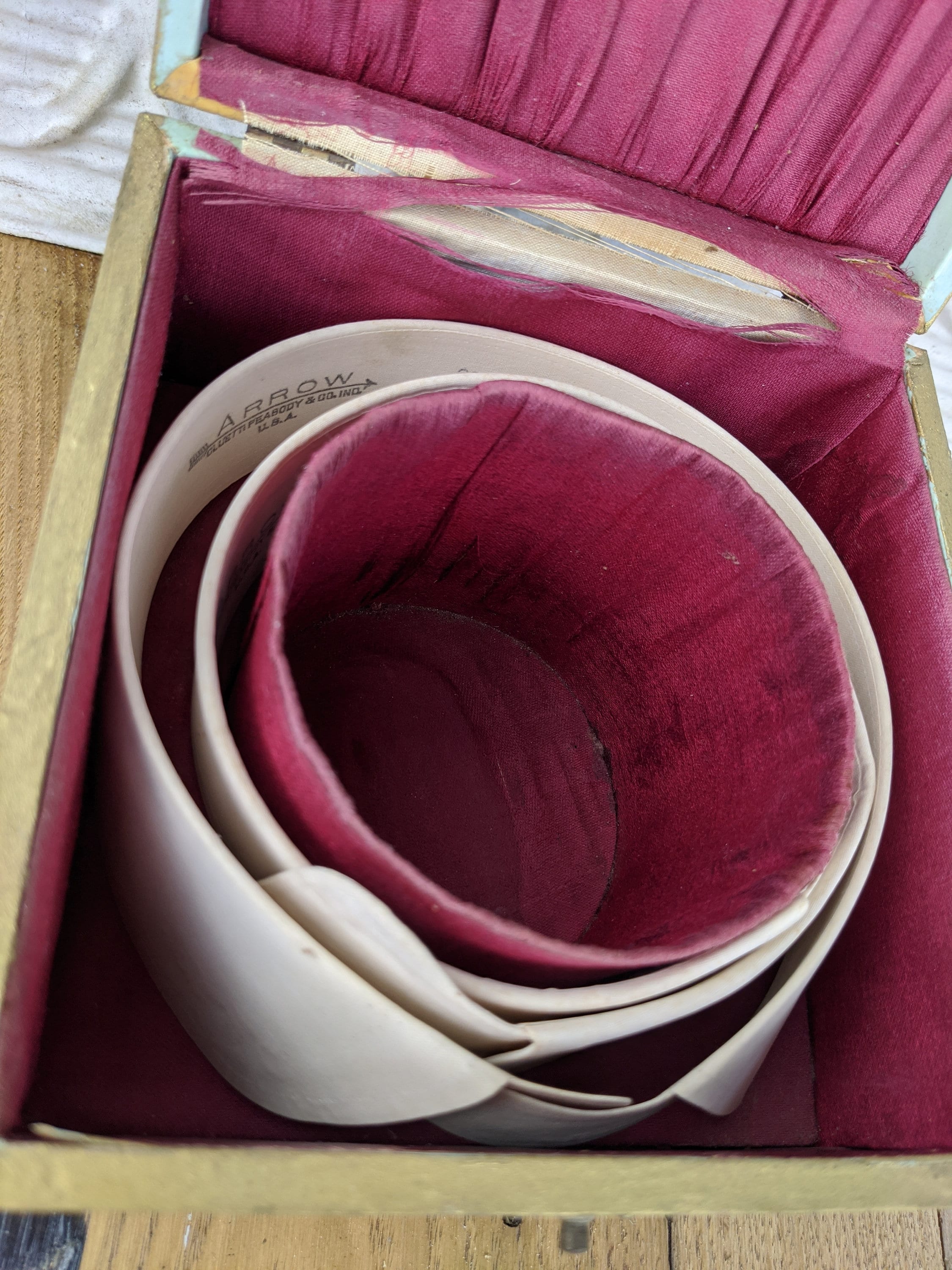 Vintage Collar Box Detachable Collar - Etsy