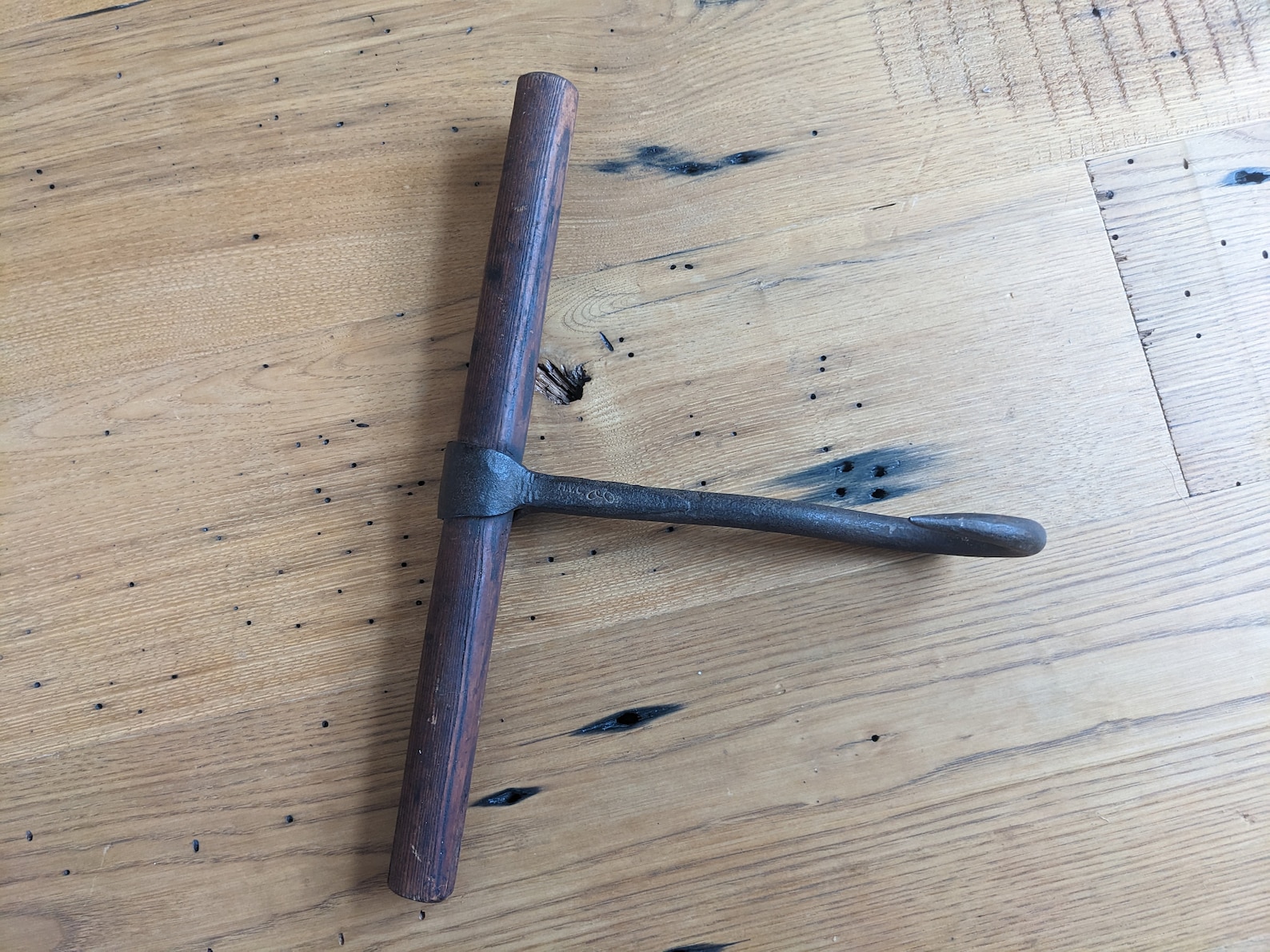 Vintage Hay Hook - Hand Forged Iron Tool - Antique Meat Hook - Vintage ...