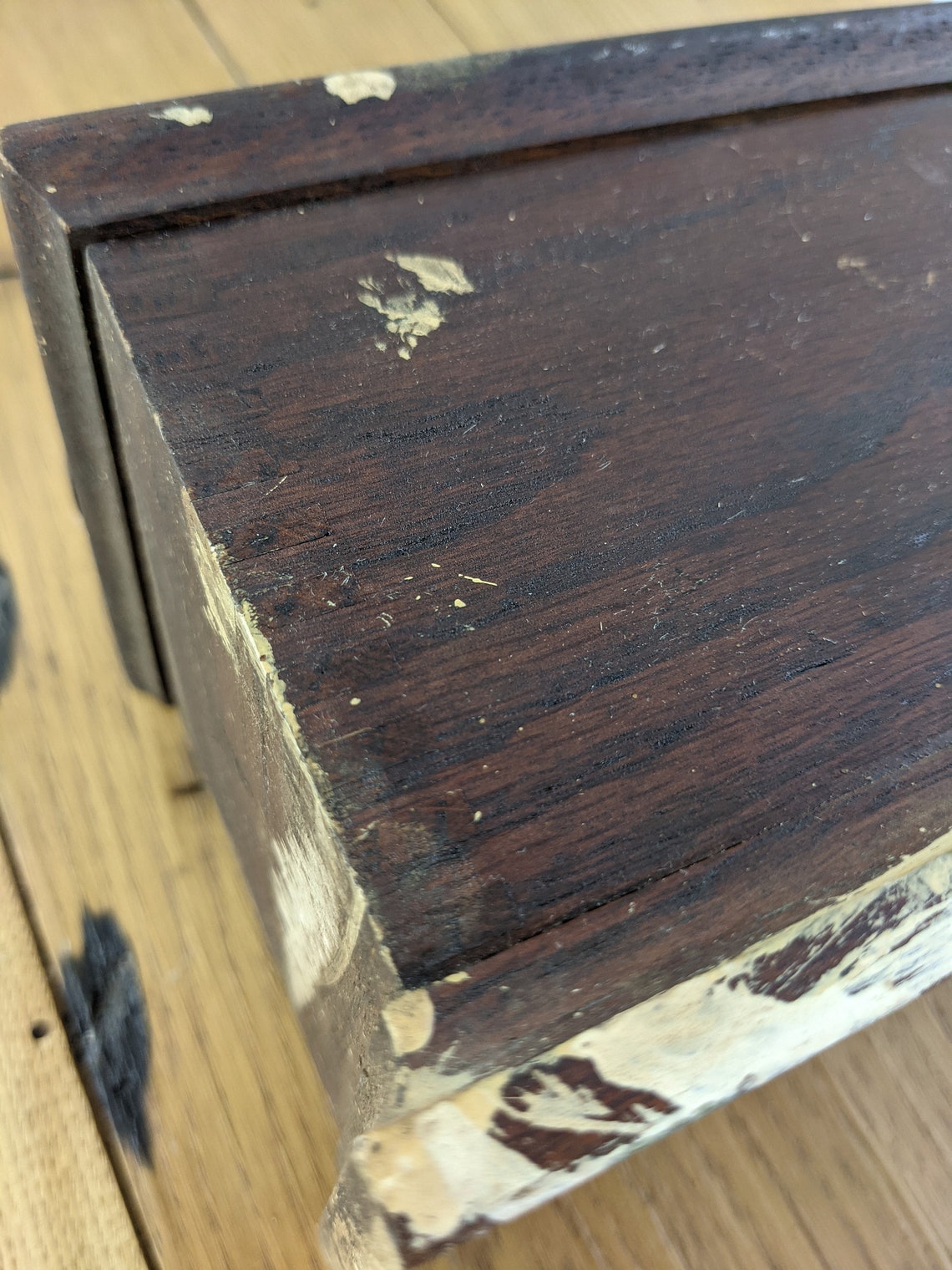 Vintage Phone Bell - 1920s Double Bell Telephone Ringer - Wooden Box ...