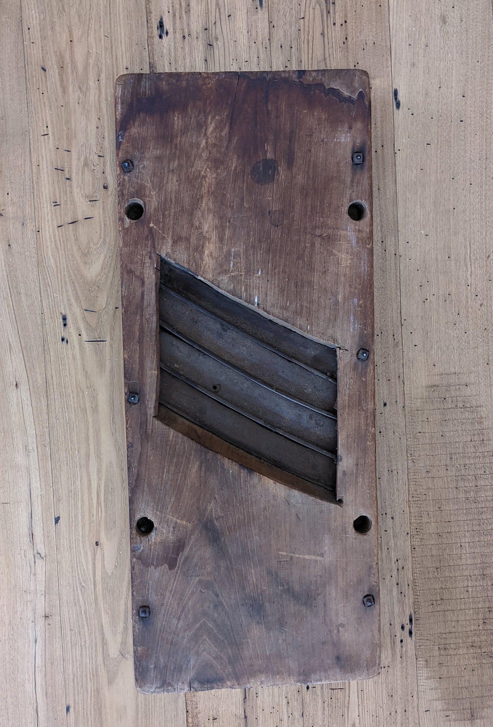 Massive Antique Cabbage Cutter - Kitchen Tools - Sauerkraut Maker ...