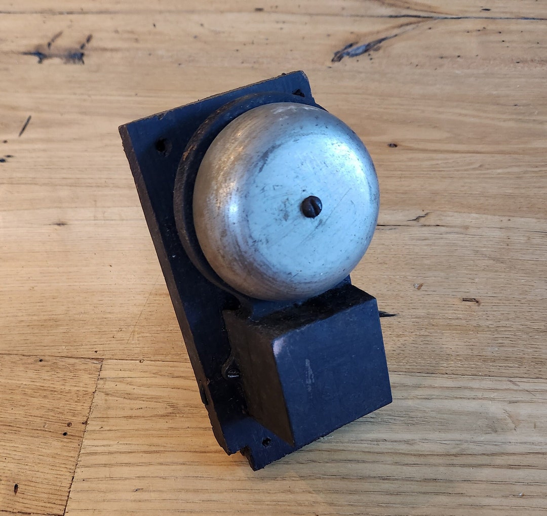 Primitive Antique Door Bell - Vintage Door Bell - Rare Antique Door ...