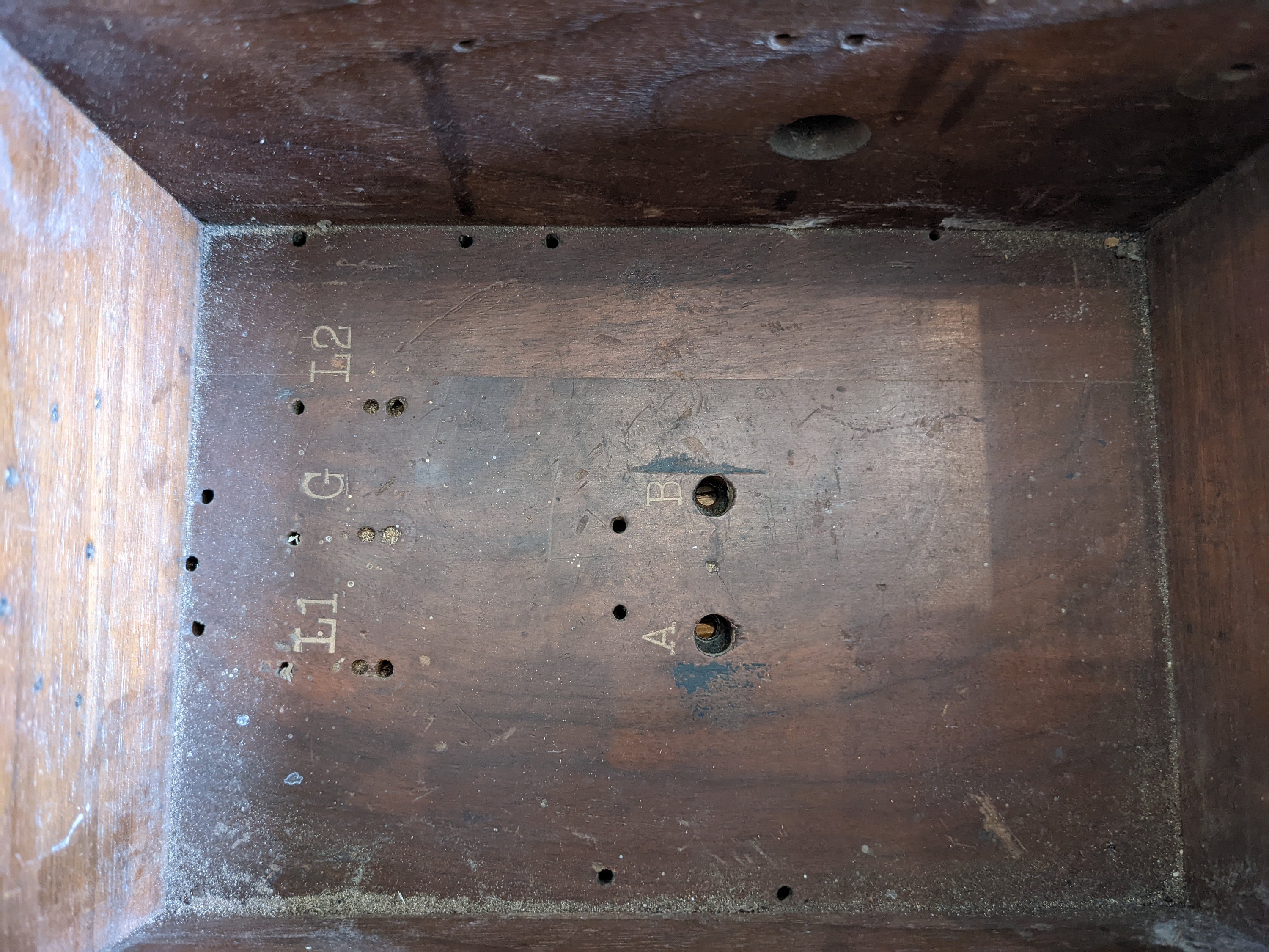 Antique Western Electric Company Wood Telephone Box Vintage Dovetail ...