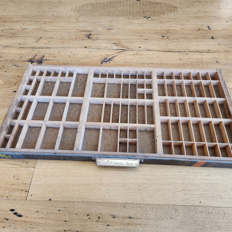 Printers Tray - Etsy