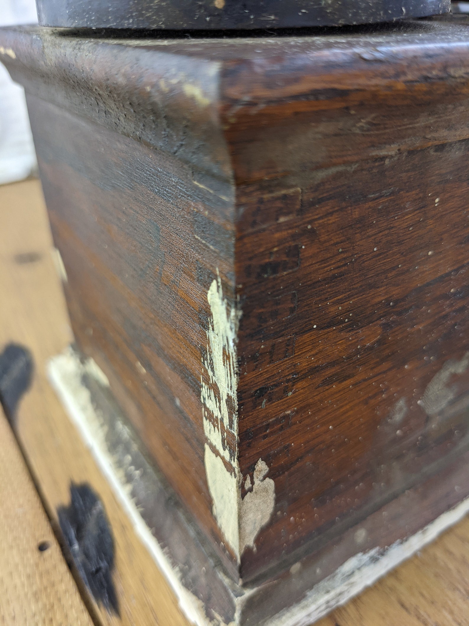 Vintage Phone Bell - 1920s Double Bell Telephone Ringer - Wooden Box ...