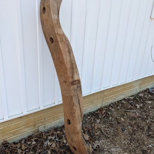 Antique Oxen Yoke - Primitive Farm Tool - Rustic Oxen Yoke - - Etsy