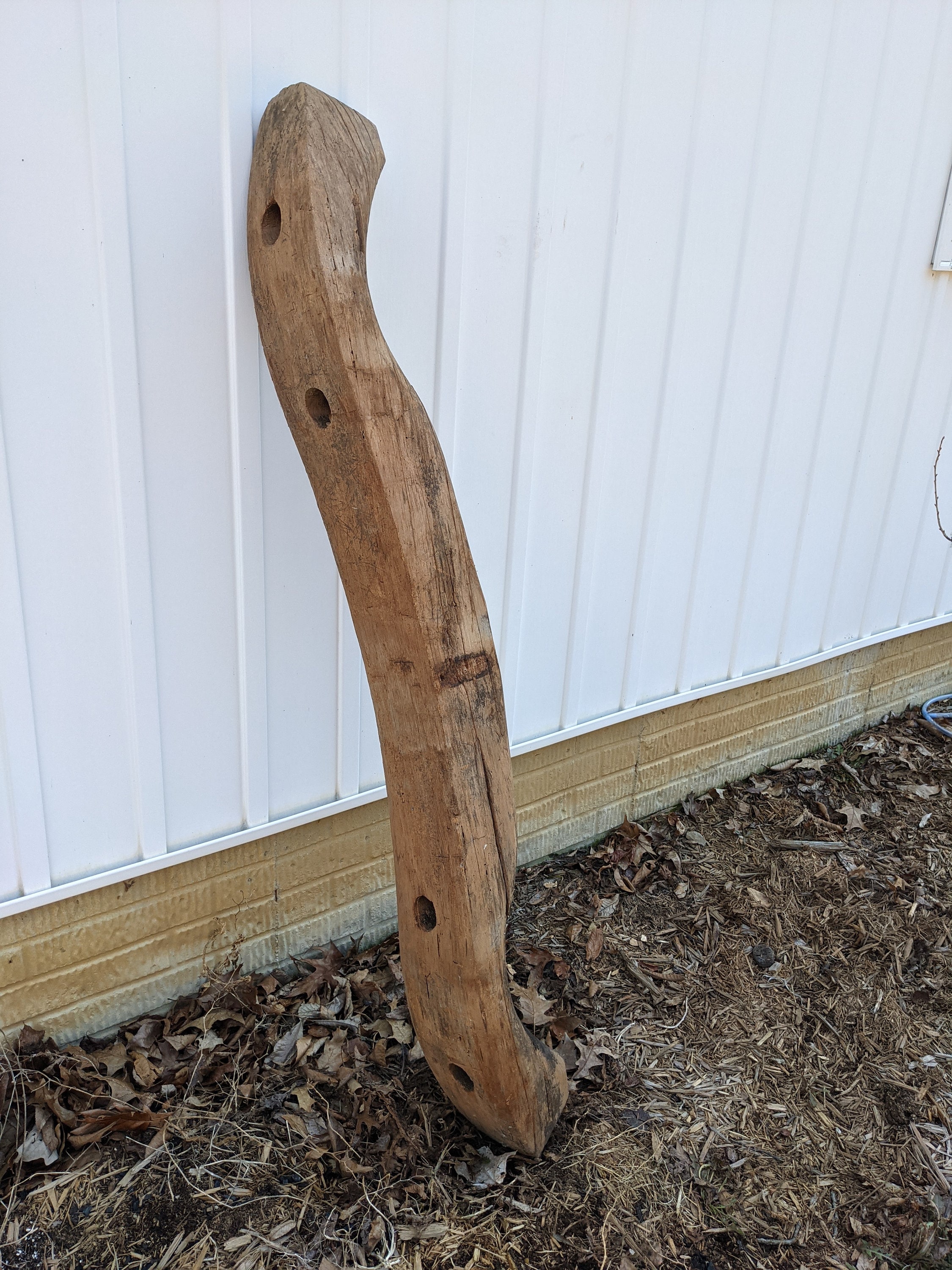 Antique Oxen Yoke - Primitive Farm Tool - Rustic Oxen Yoke - - Etsy