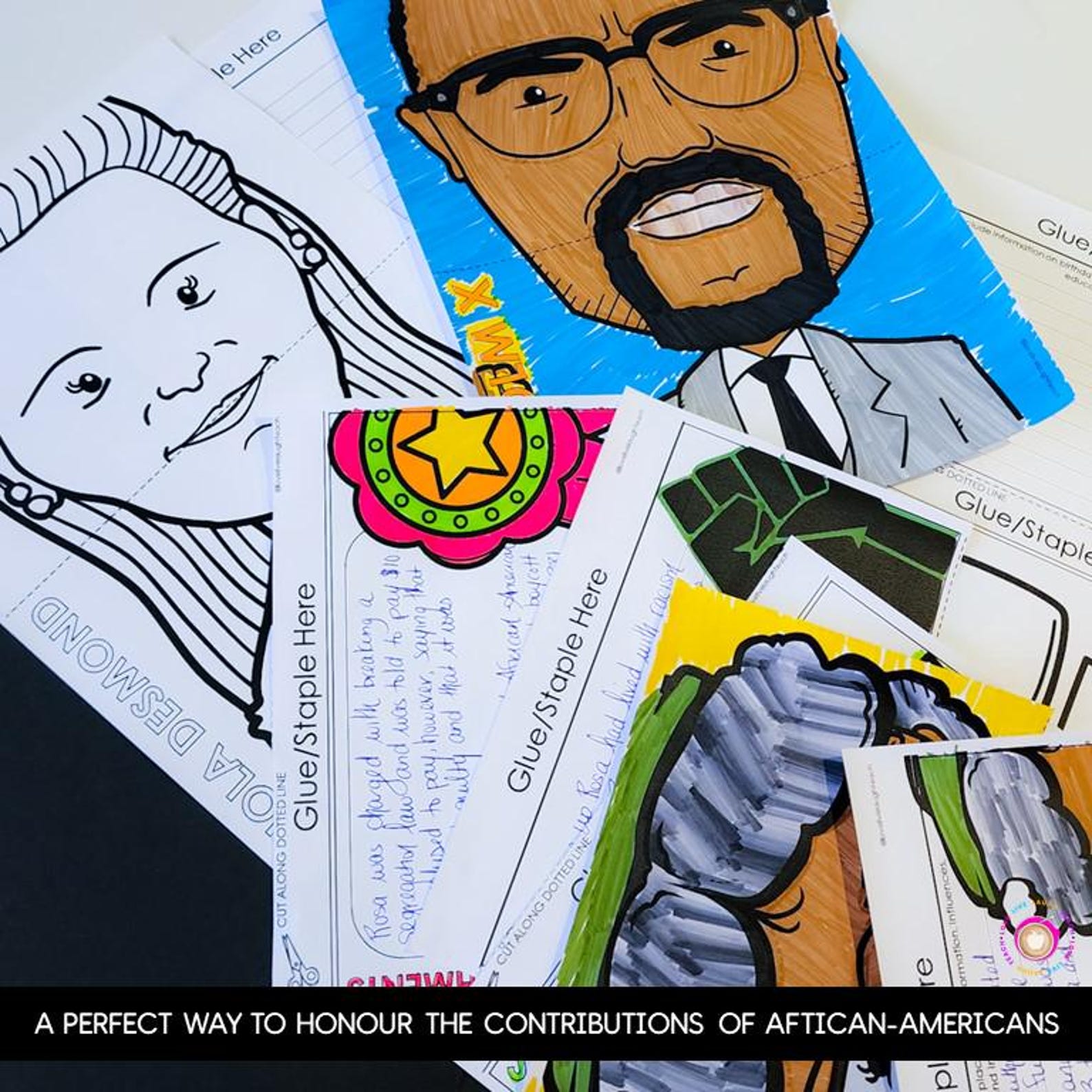 Black History Month Biography Research Flip Book | Student-led Project ...