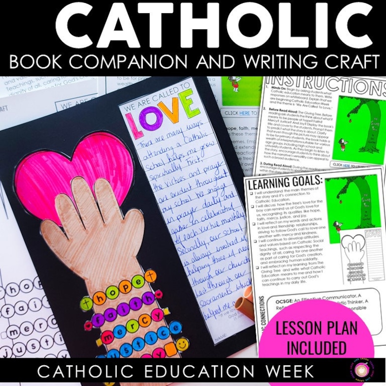 Catholic Book Companion & Writing Craft - Etsy