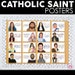 Catholic Saint Posters | Classroom Bulletin Board (PDF) - Etsy