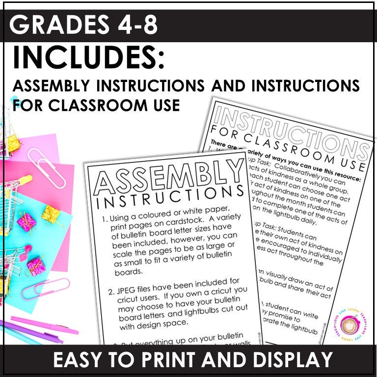 Christmas Bulletin Board | Holiday Kindness Bulletin Board - Etsy