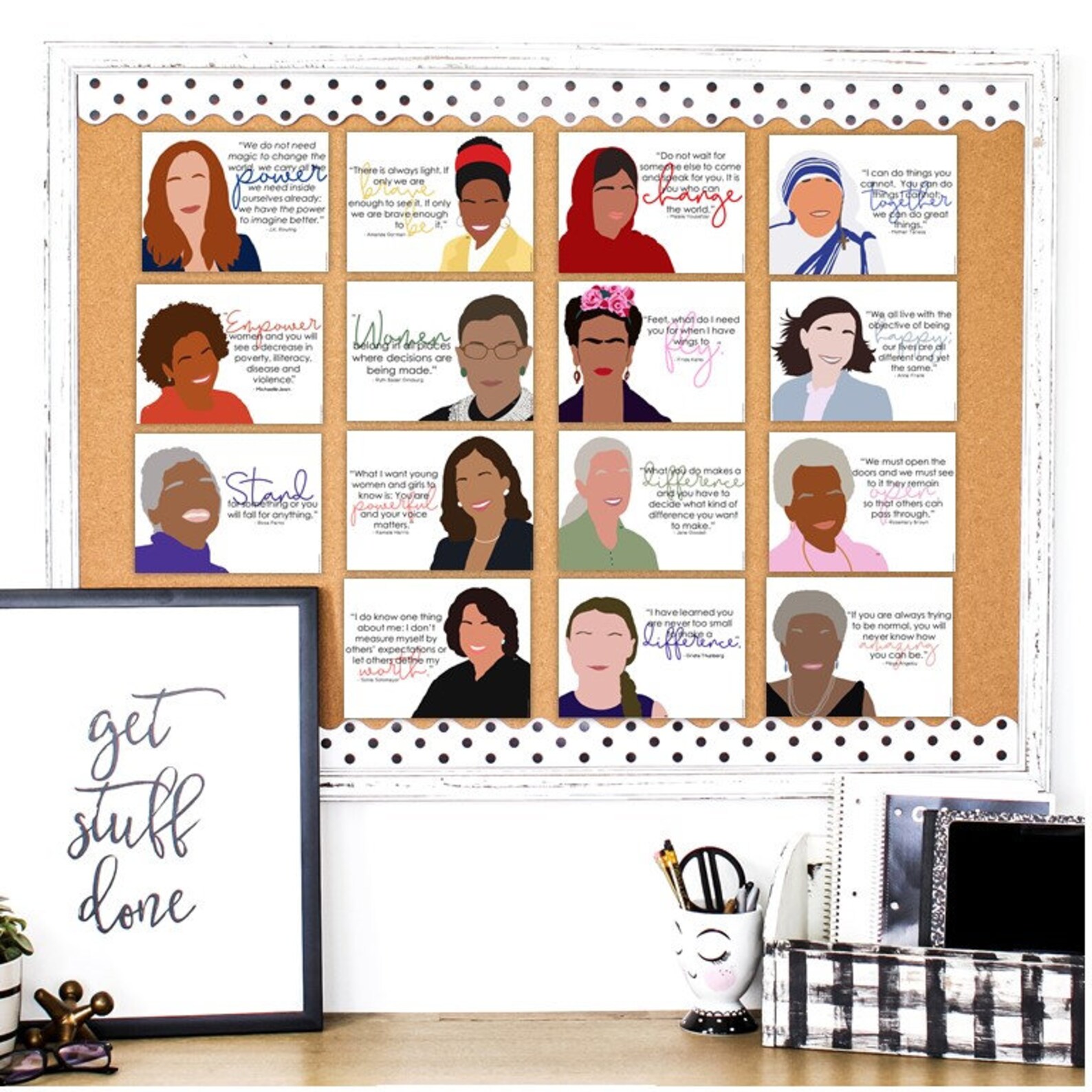 Women's History Month Posters Bulletin Board Set | Etsy