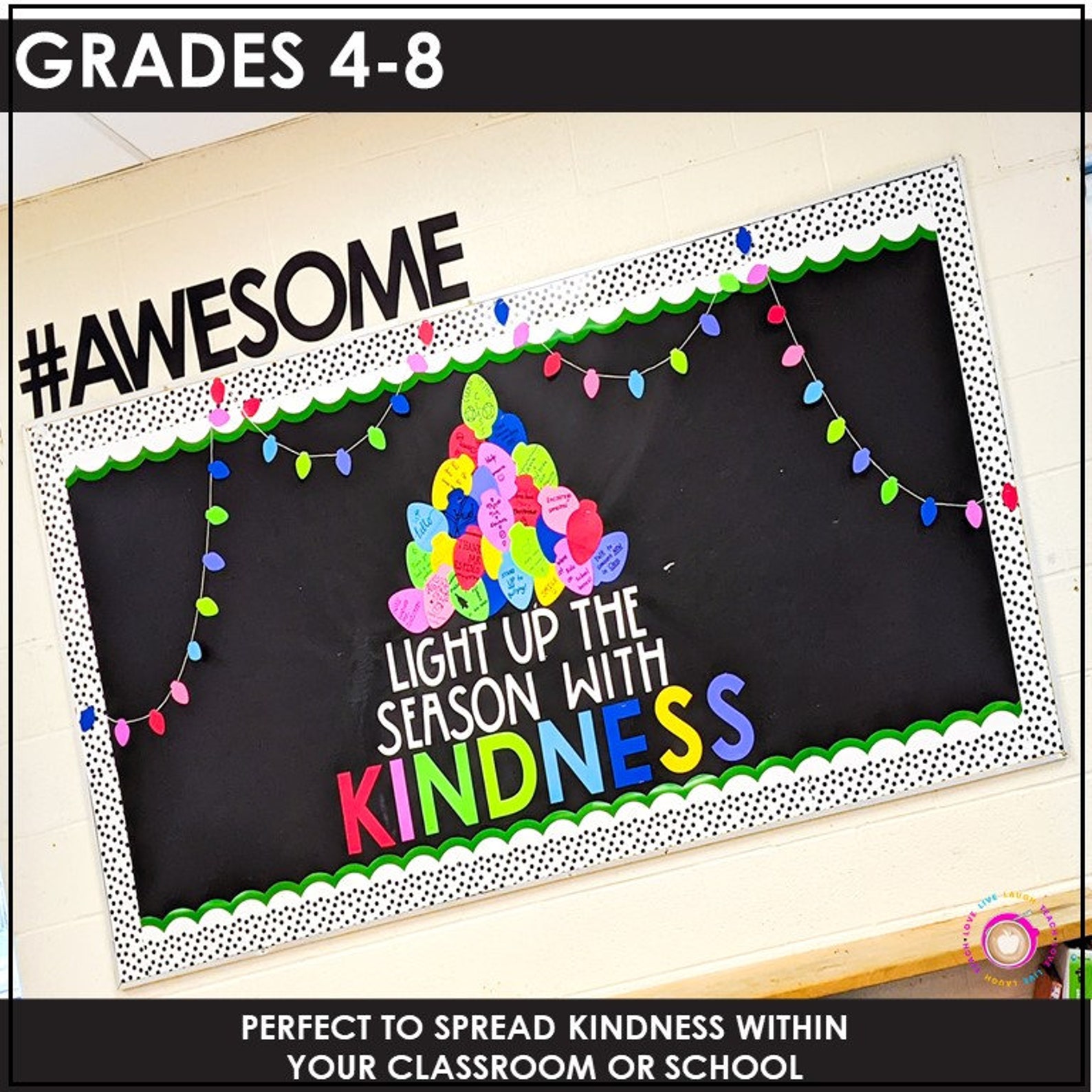 Christmas Bulletin Board | Holiday Kindness Bulletin Board - Etsy