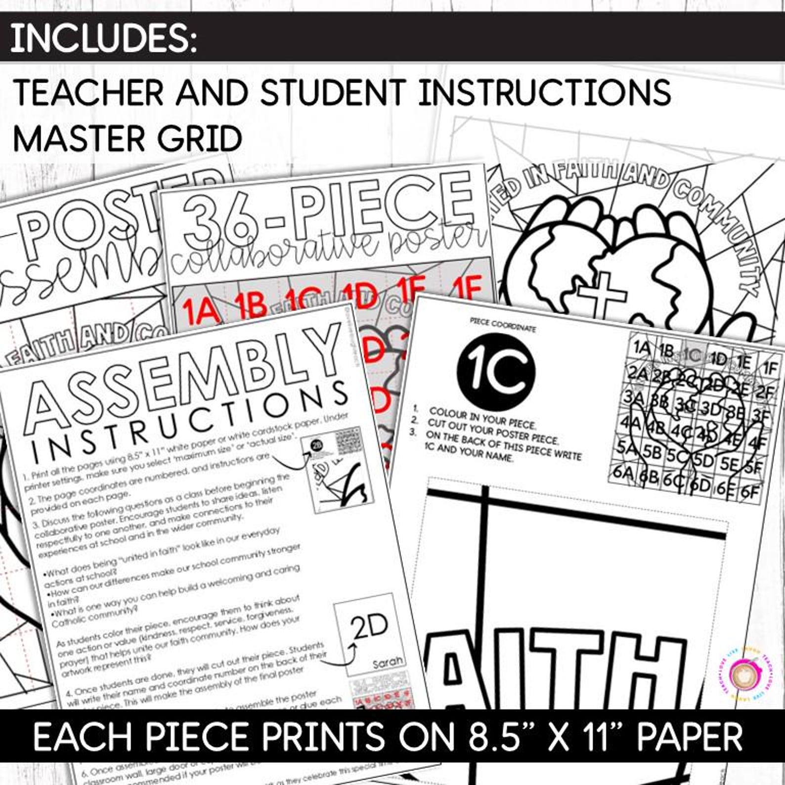 Catholic Schools Week 2026 Collaborative Poster | United in Faith and ...
