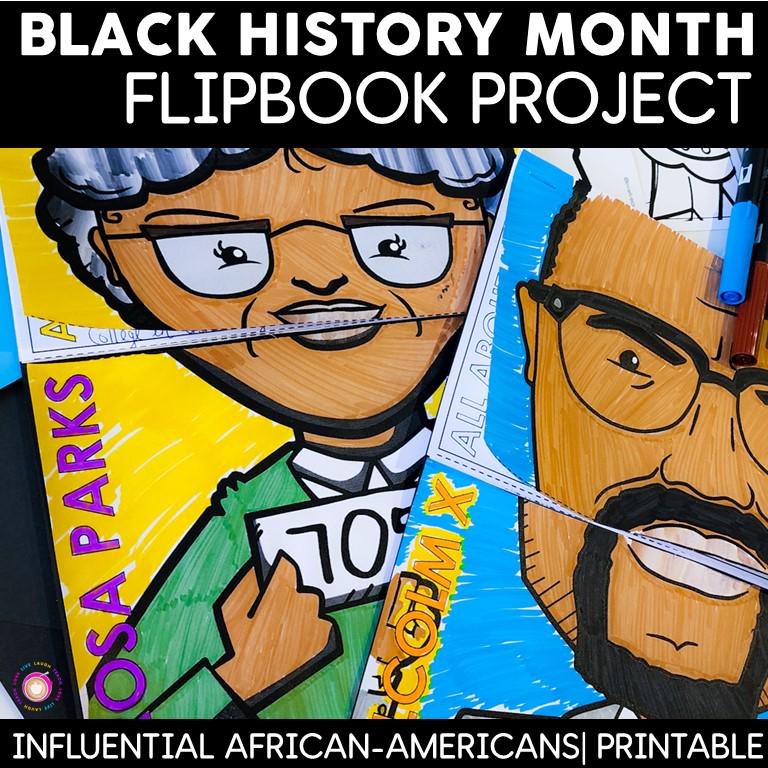 Black History Month Biography Research Flip Book | Student-led Project ...