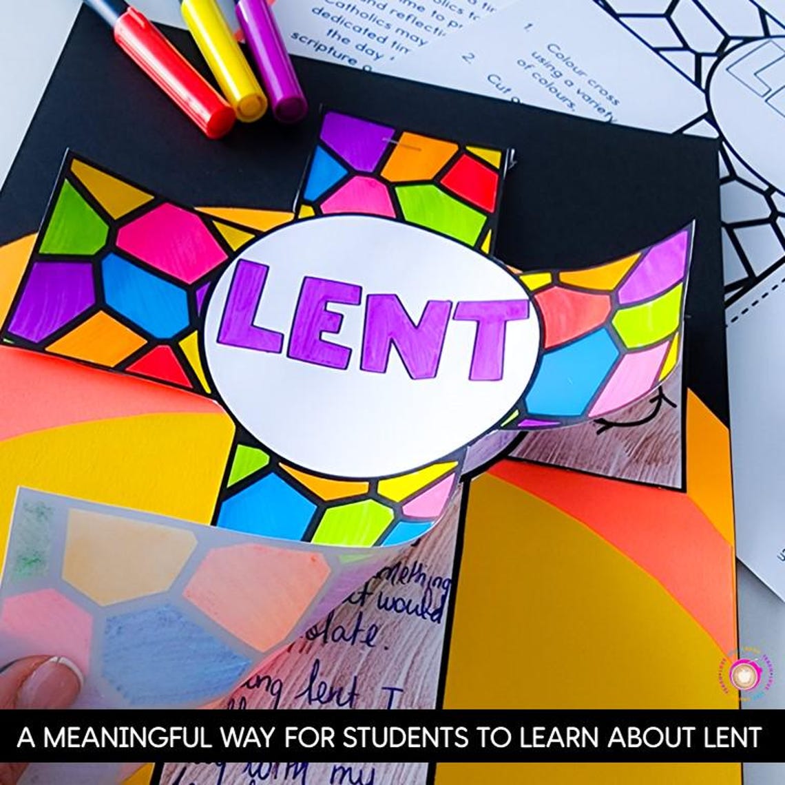 Lent | My Lenten Promise Craft | Catholic Religion Activity - Etsy