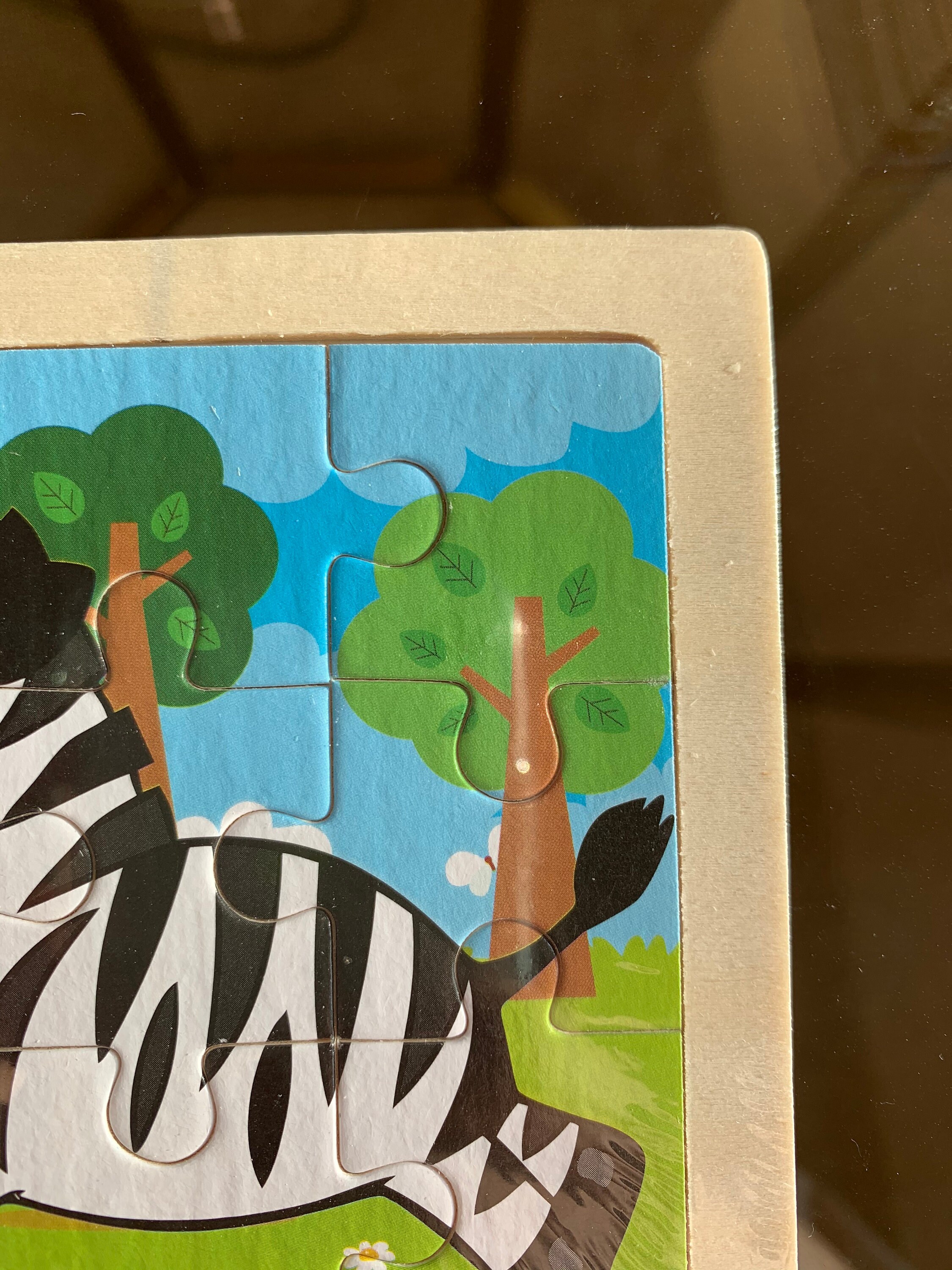 Animal Jigsaw Puzzle Fun educational childrens puzzle 9 | Etsy