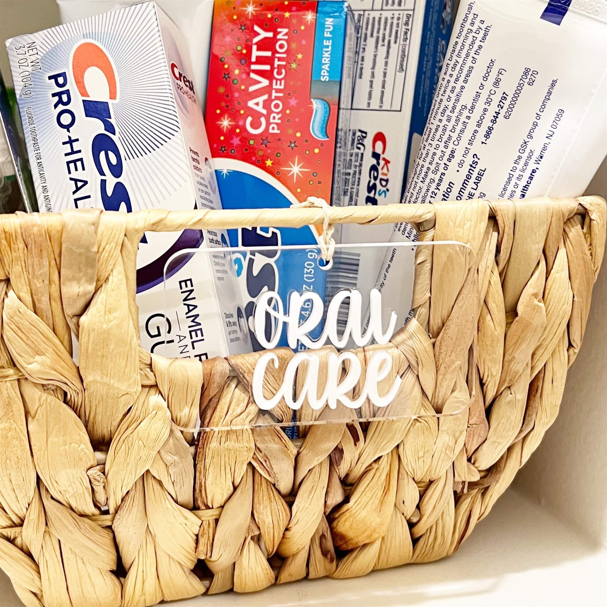 Basket Tags Organizational Tags Labels Labels for Baskets Acrylic Tags ...