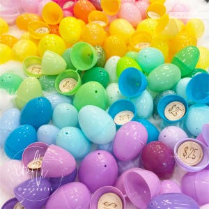 Easter Egg Tokens | Egg Hunt Filler | Non Candy Egg Filler | Easter Egg ...
