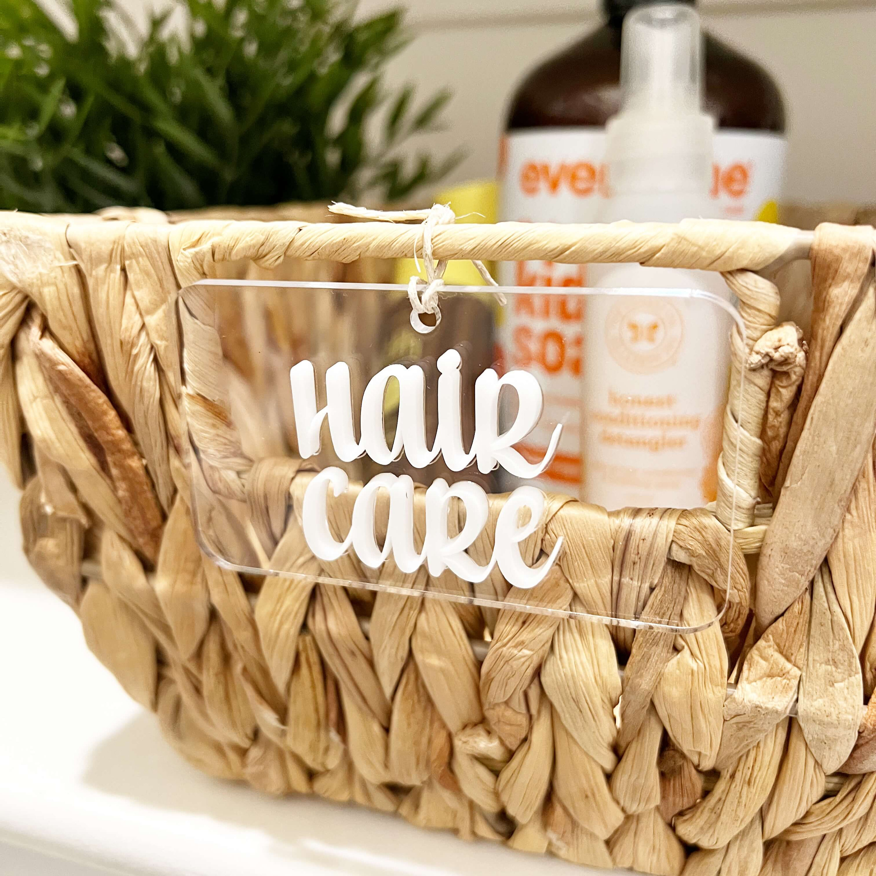 Basket Tags Organizational Tags Labels Labels for Baskets Acrylic Tags ...